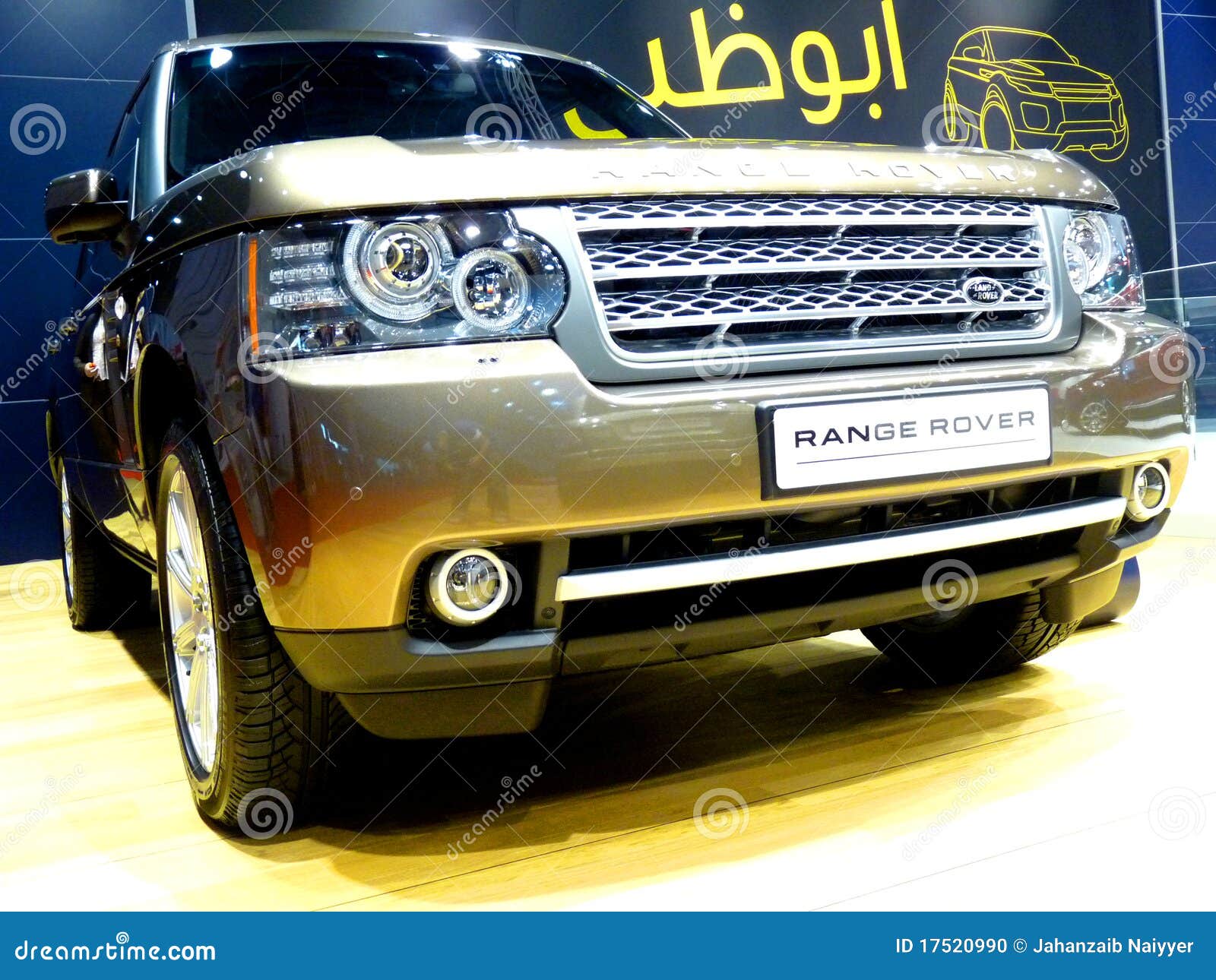 Range Rover SUV editorial image. Image of dhabi, concept - 17520990
