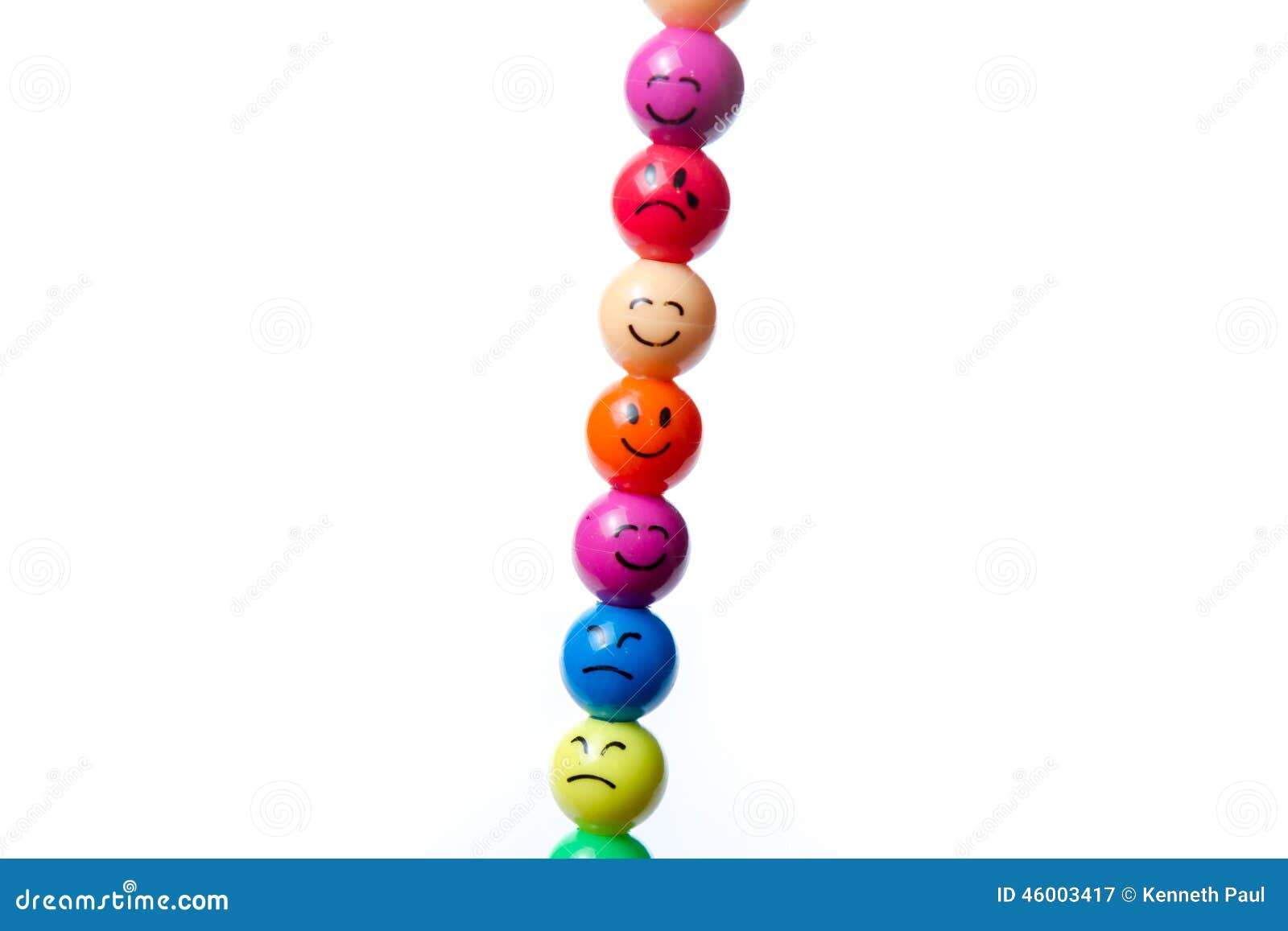 Range of Smileys with Different Expression Stock Image - Image of ...