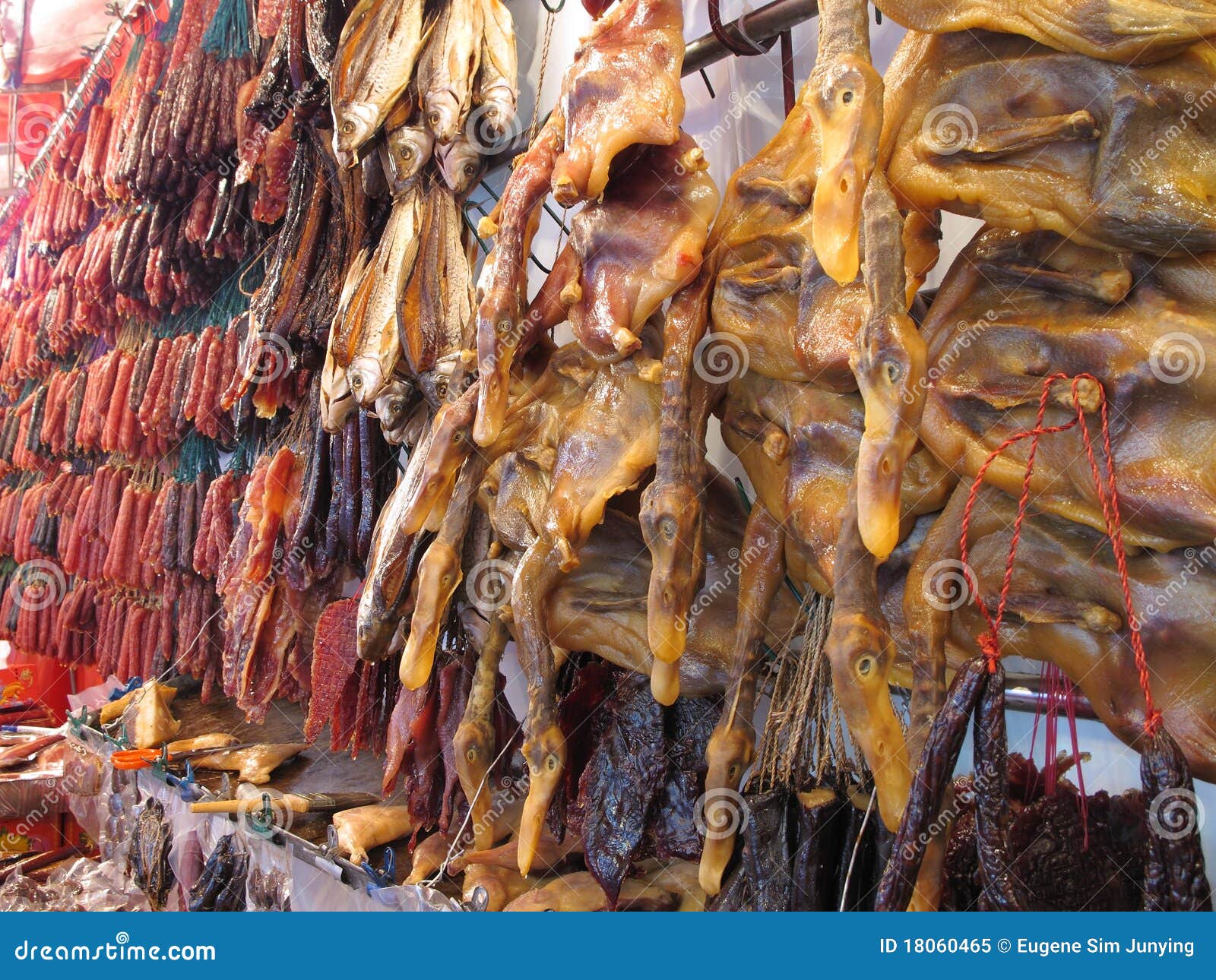 Waxed Duck, Sausages And Preserved Meat Platter Is A Traditional ...