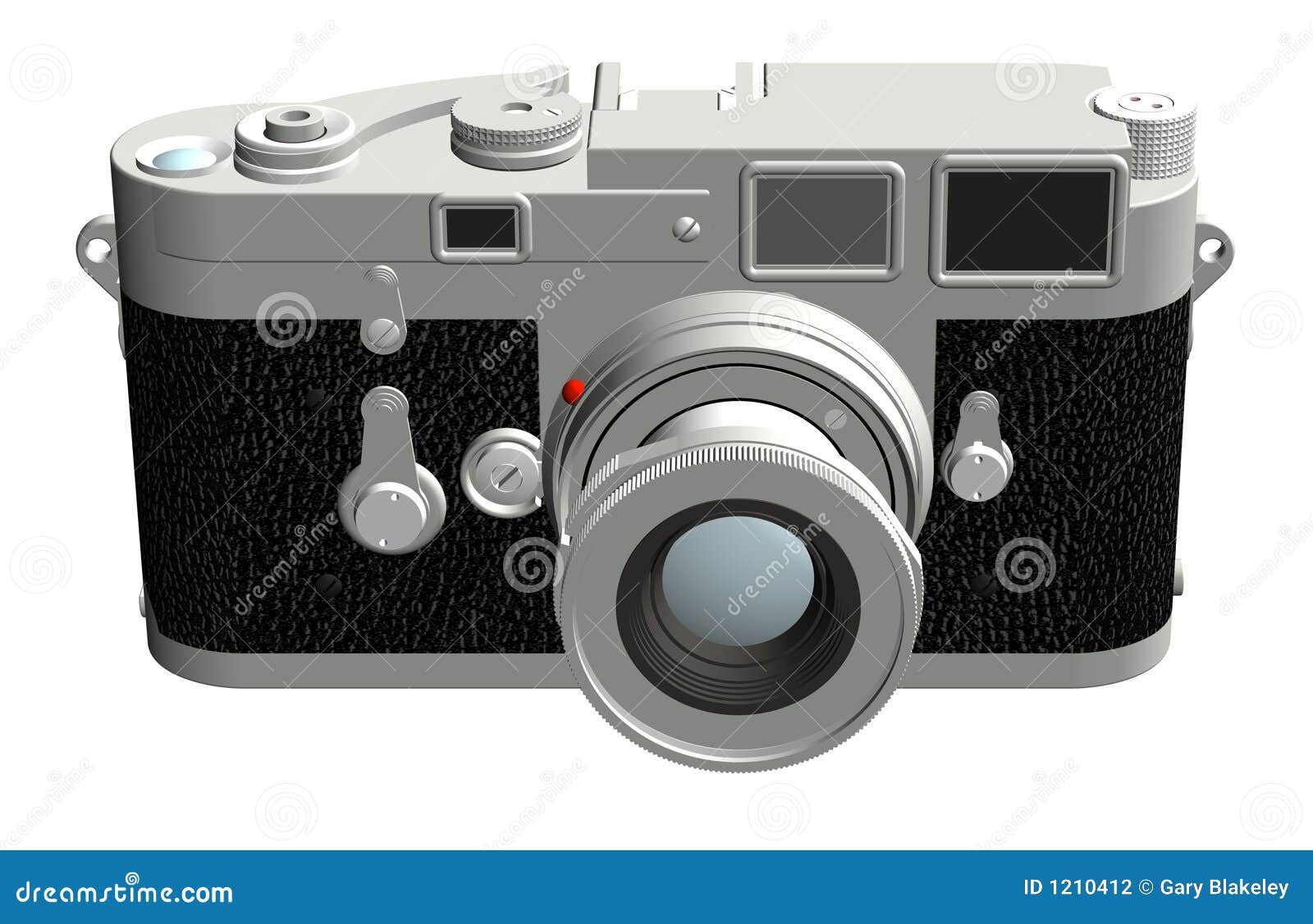 Classic Rangefinder Camera Frame Royalty-Free Stock Photo ...
