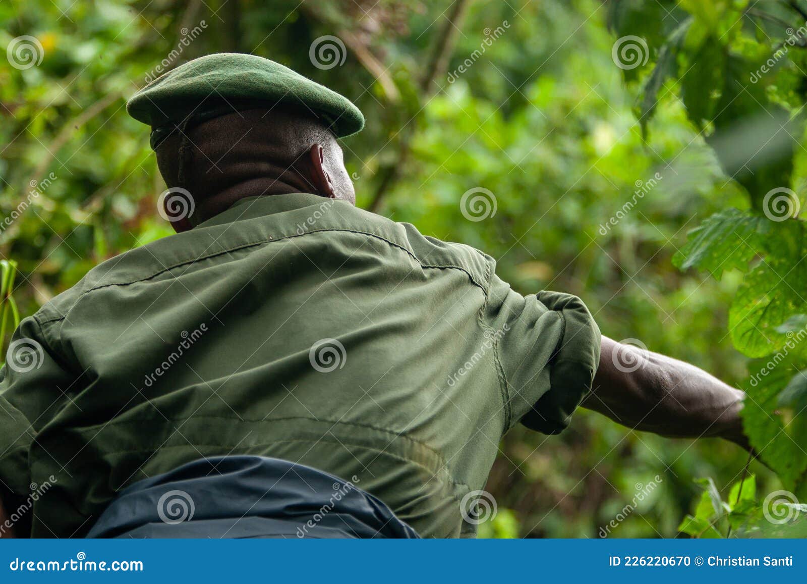 Portrait Of A Ranger, Gorongosa National Park. Editorial Image ...