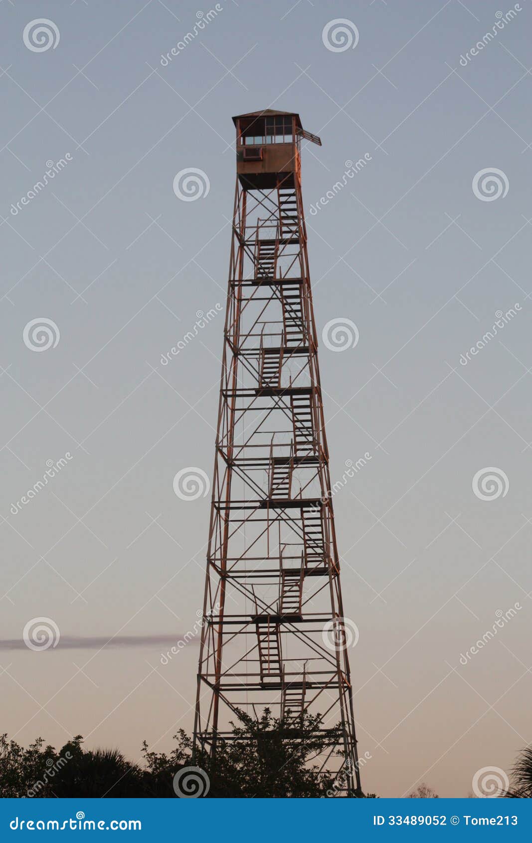 Ranger tower stock photo. Image of ranger, outdoor, park - 33489052