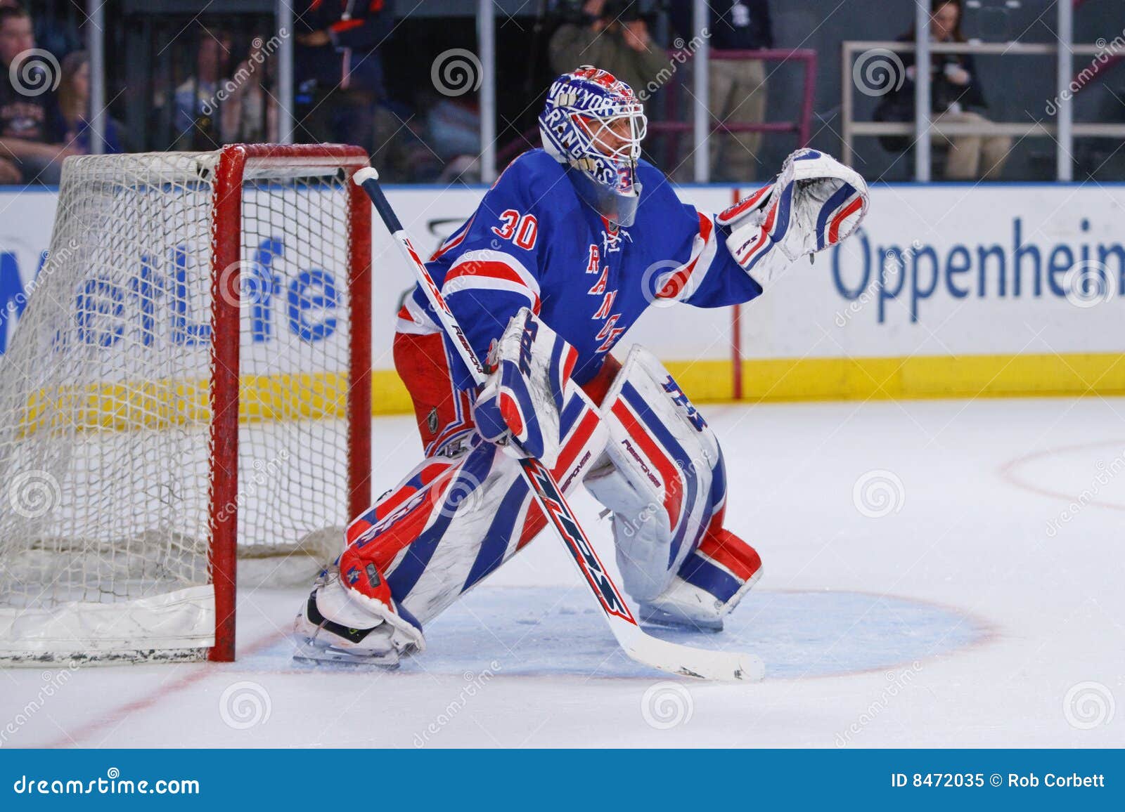 Rangers Henrik Lundquist editorial image. Image of goalie - 8472035