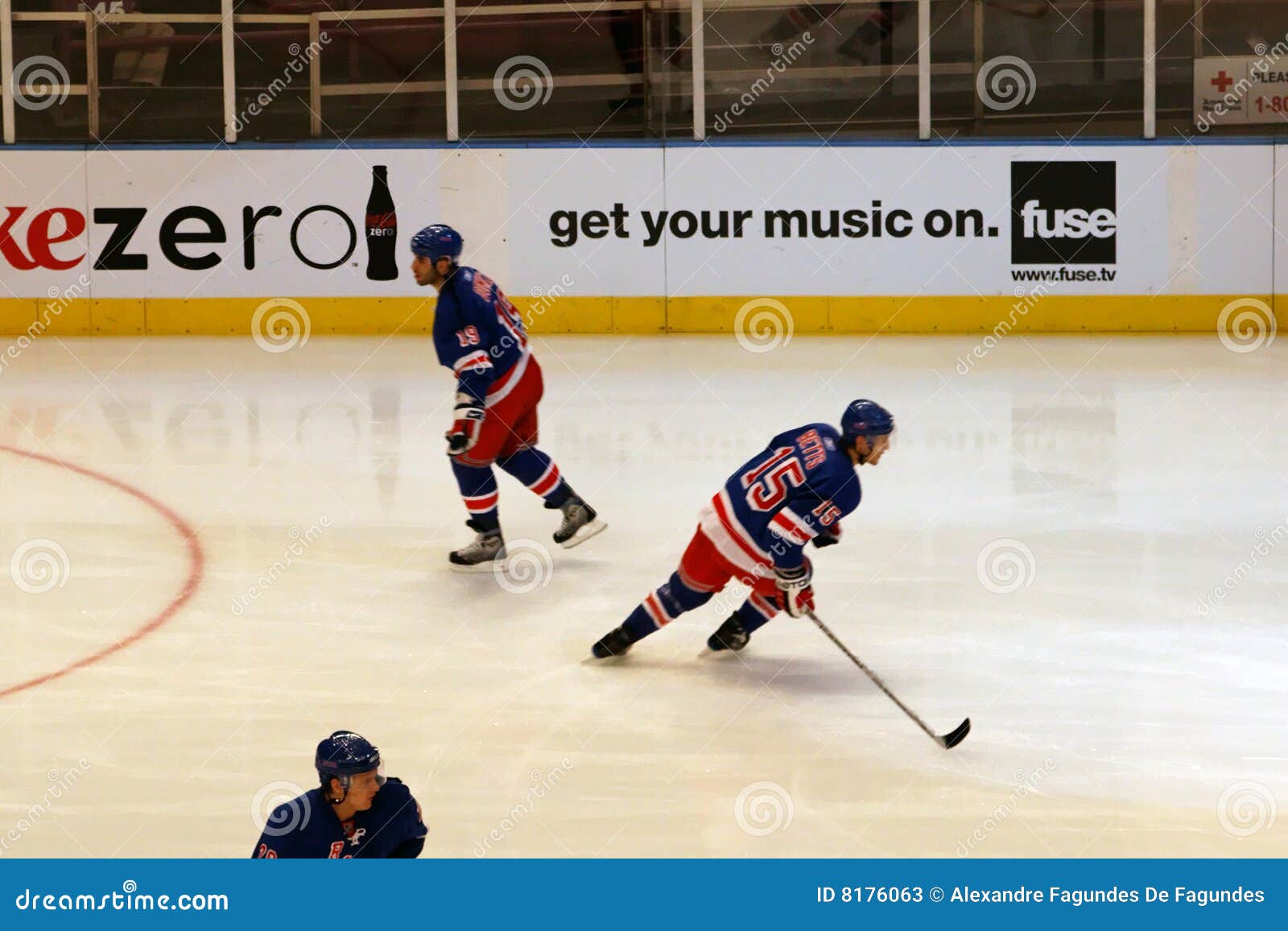 Rangers X Islanders Hockey Game Editorial Stock Photo - Image of york ...