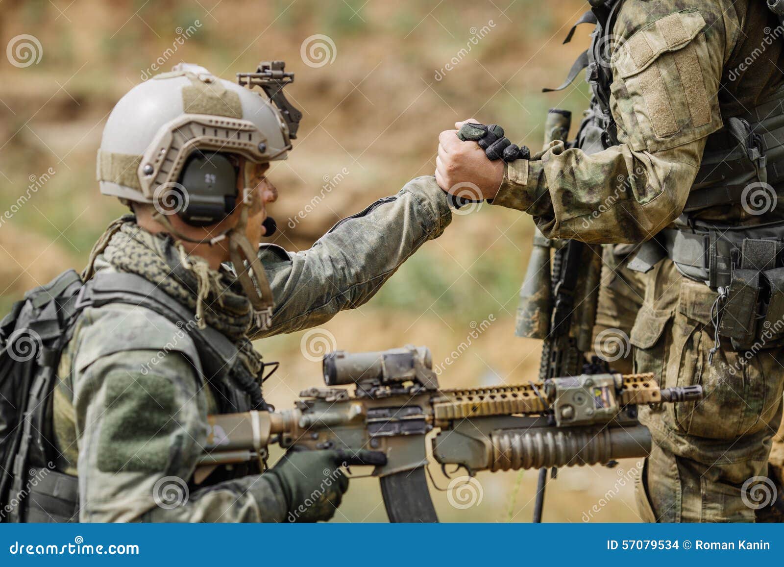 Rangers during the Military Operation Stock Photo - Image of battle ...