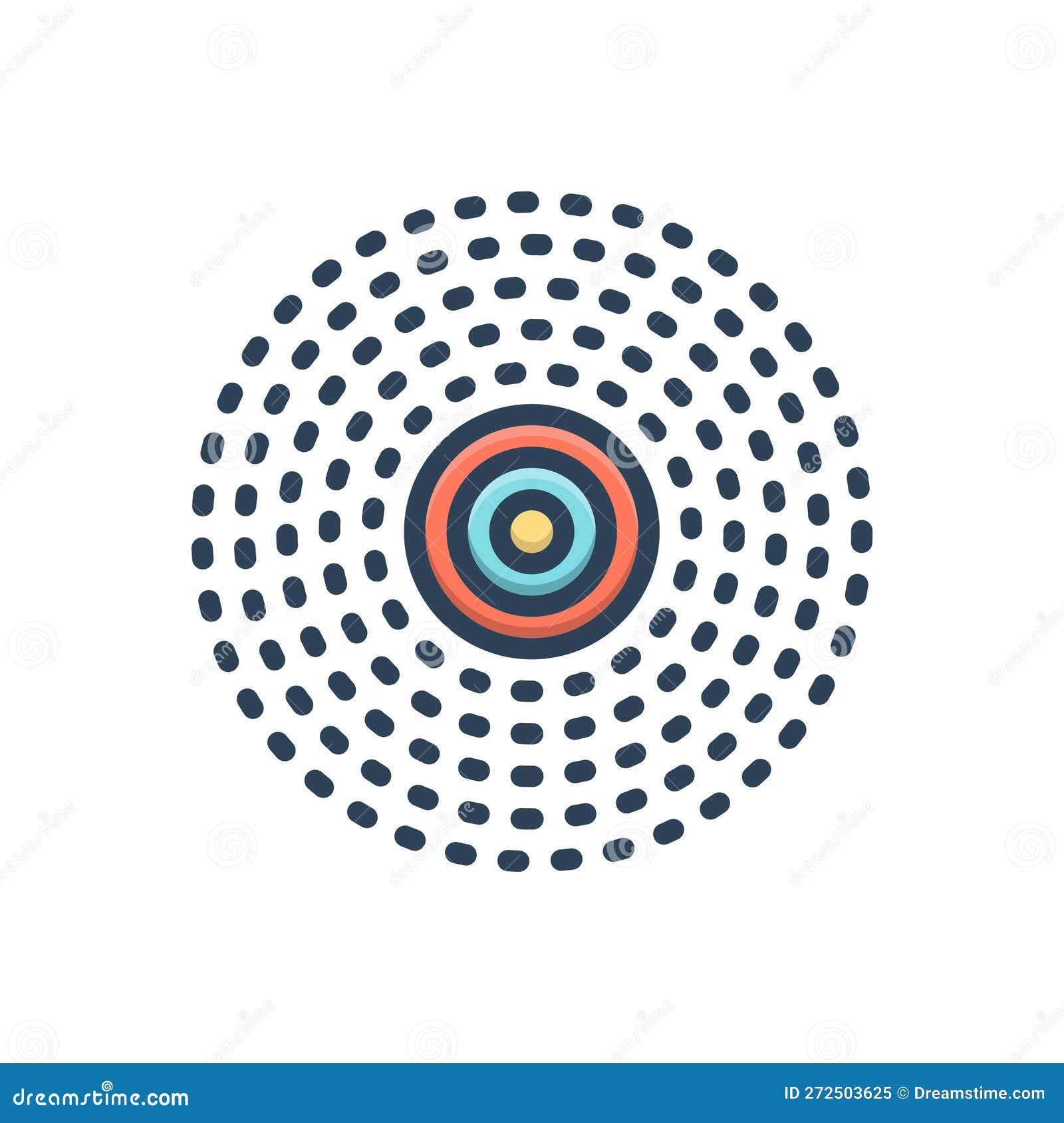 Mix Icon For Extent, Limit And Range Cartoon Vector | CartoonDealer.com ...