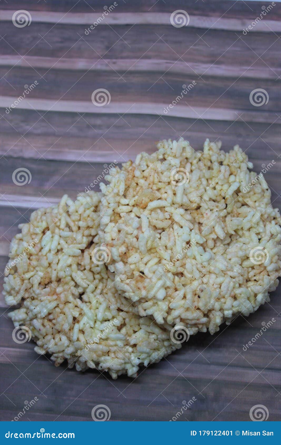Indonesian Thick Rice Cracker, From Cooked Glutinous Sticky Rice And ...