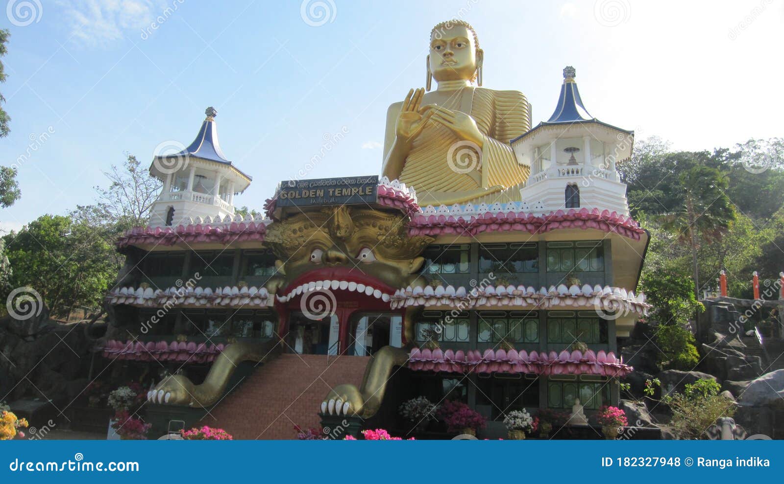 Rangiri Dambulla Cave Temple, Matale, Sri Lanka Editorial Image ...