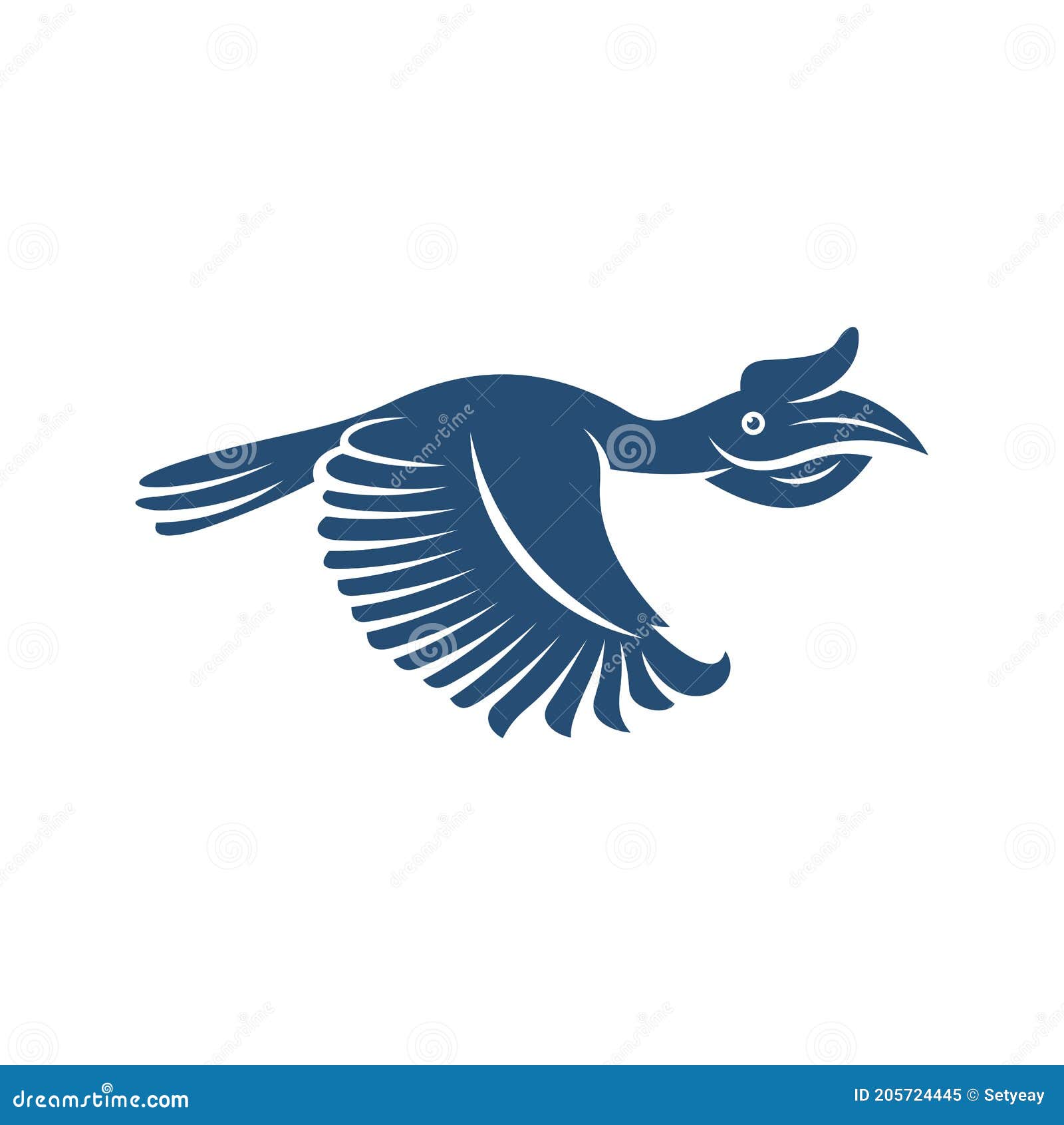 Rangkong Bird Design Vector Illustration, Creative Rangkong Bird Logo ...