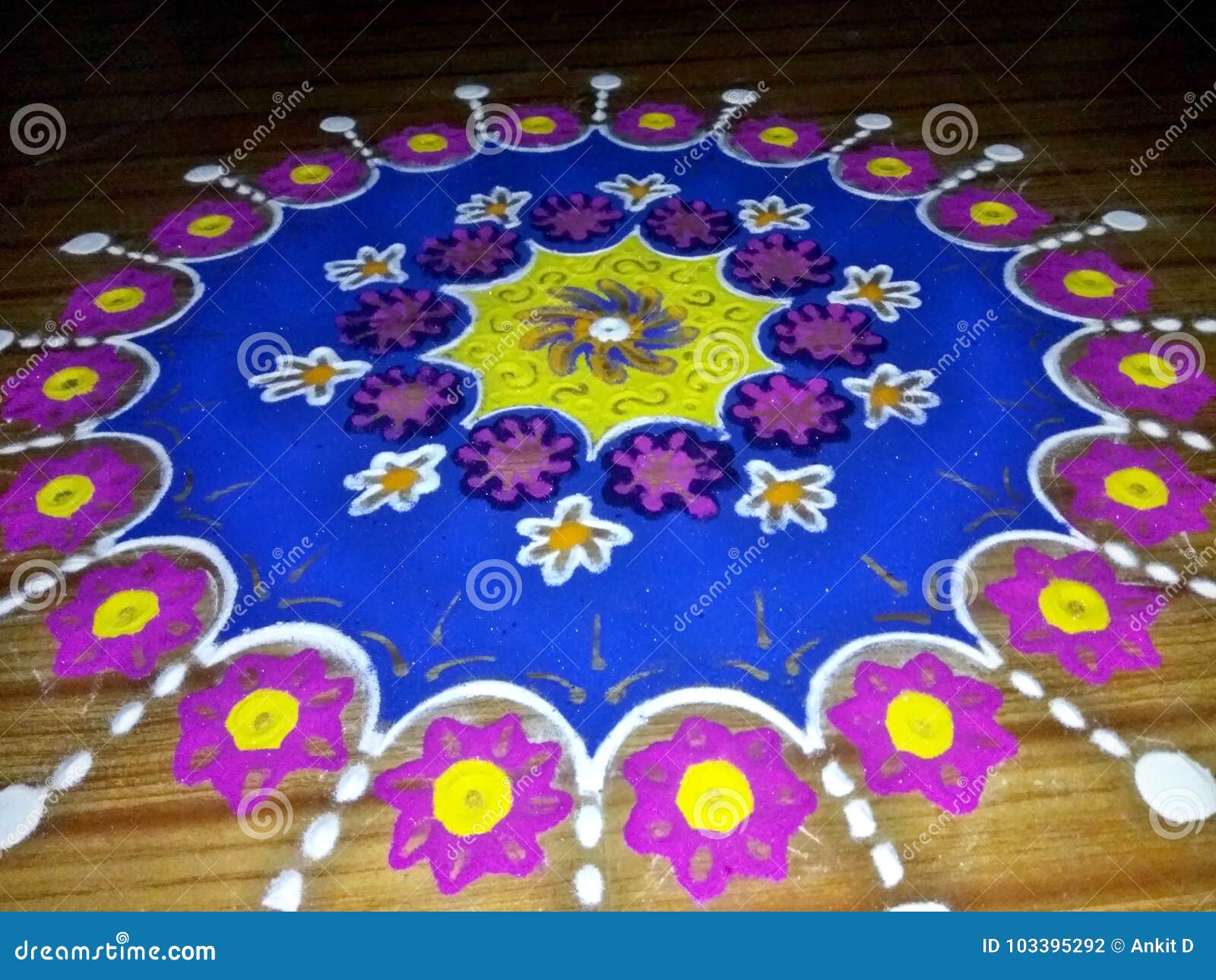 Rangoli Art stock photo. Image of origin, decoration - 103395292