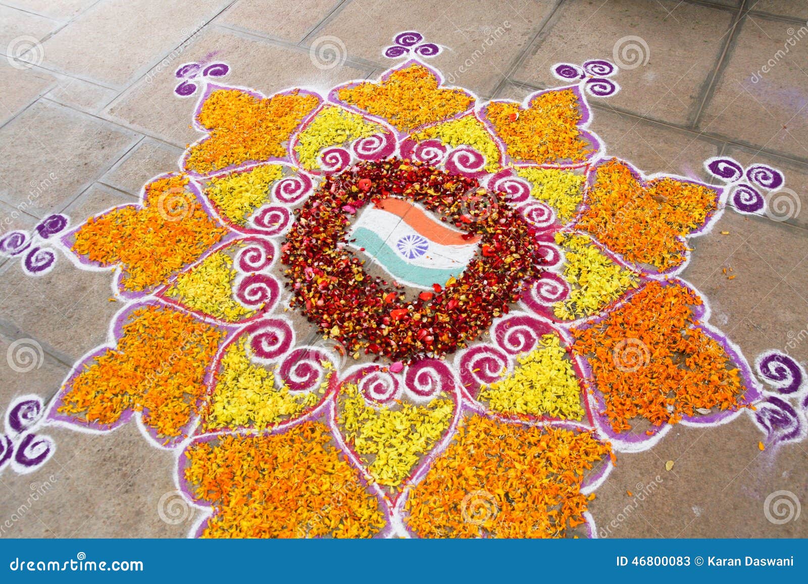 Rangoli stock image. Image of design, pongal, diya, greeting - 46800083