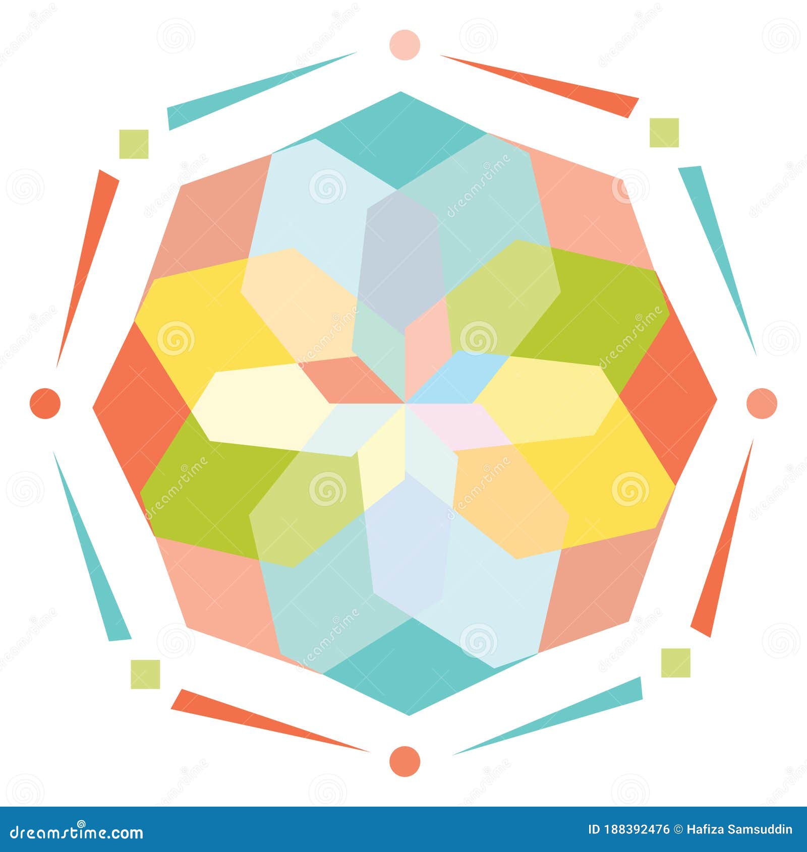 Rangoli. Vector Illustration Decorative Design Stock Vector ...