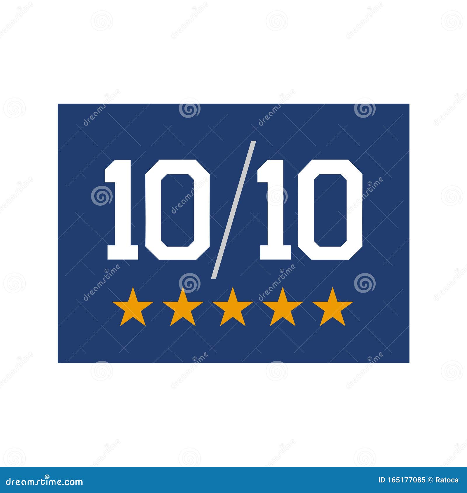 10 of rank in analysis stock vector. Illustration of ranking - 165177085