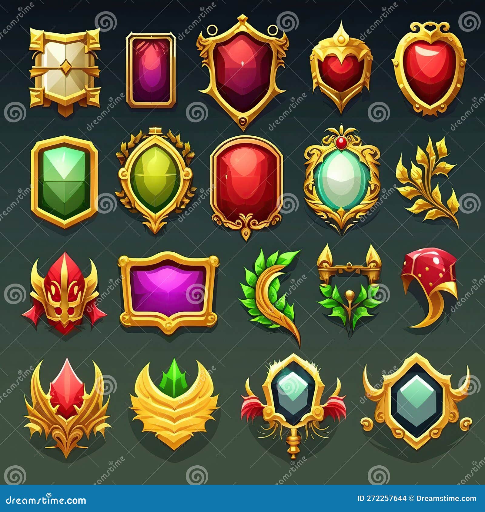 Rank Circle Frames Ui Game Borders Evolution Frames Game Ui Ux Modern