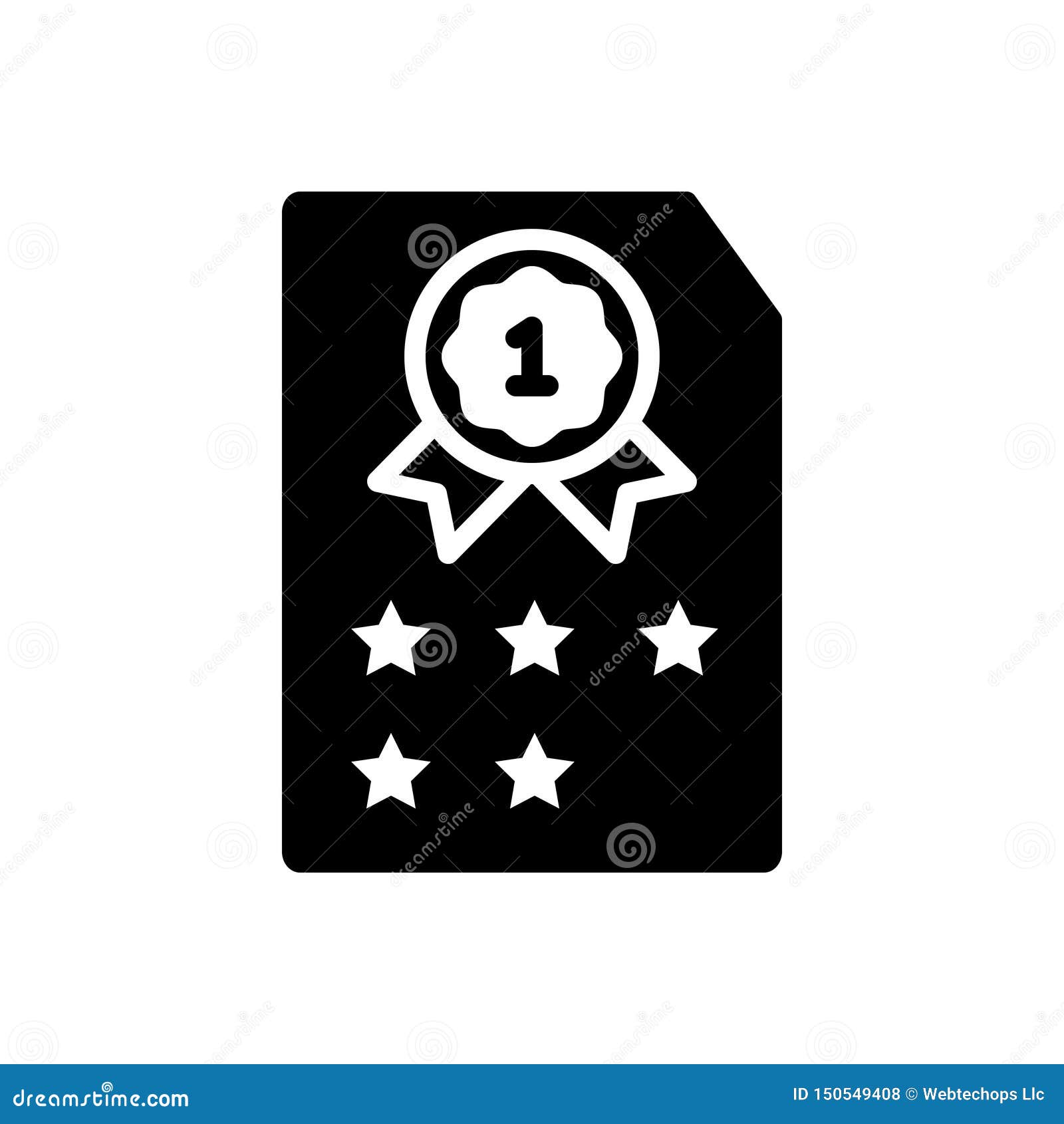 Black Solid Icon for Rank, Class and Category Stock Vector ...