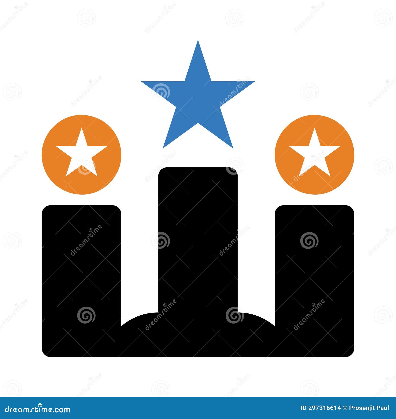Rank, Reward, Competition, Ranking Award Icon Stock Vector ...