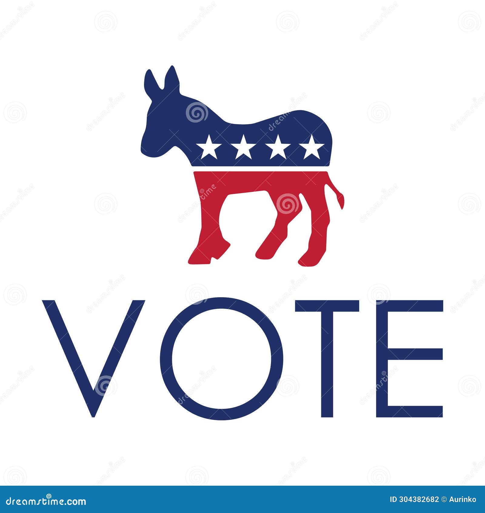 Democratic Ass Vector Line Icon, Linear Concept, Outline Sign, Symbol ...