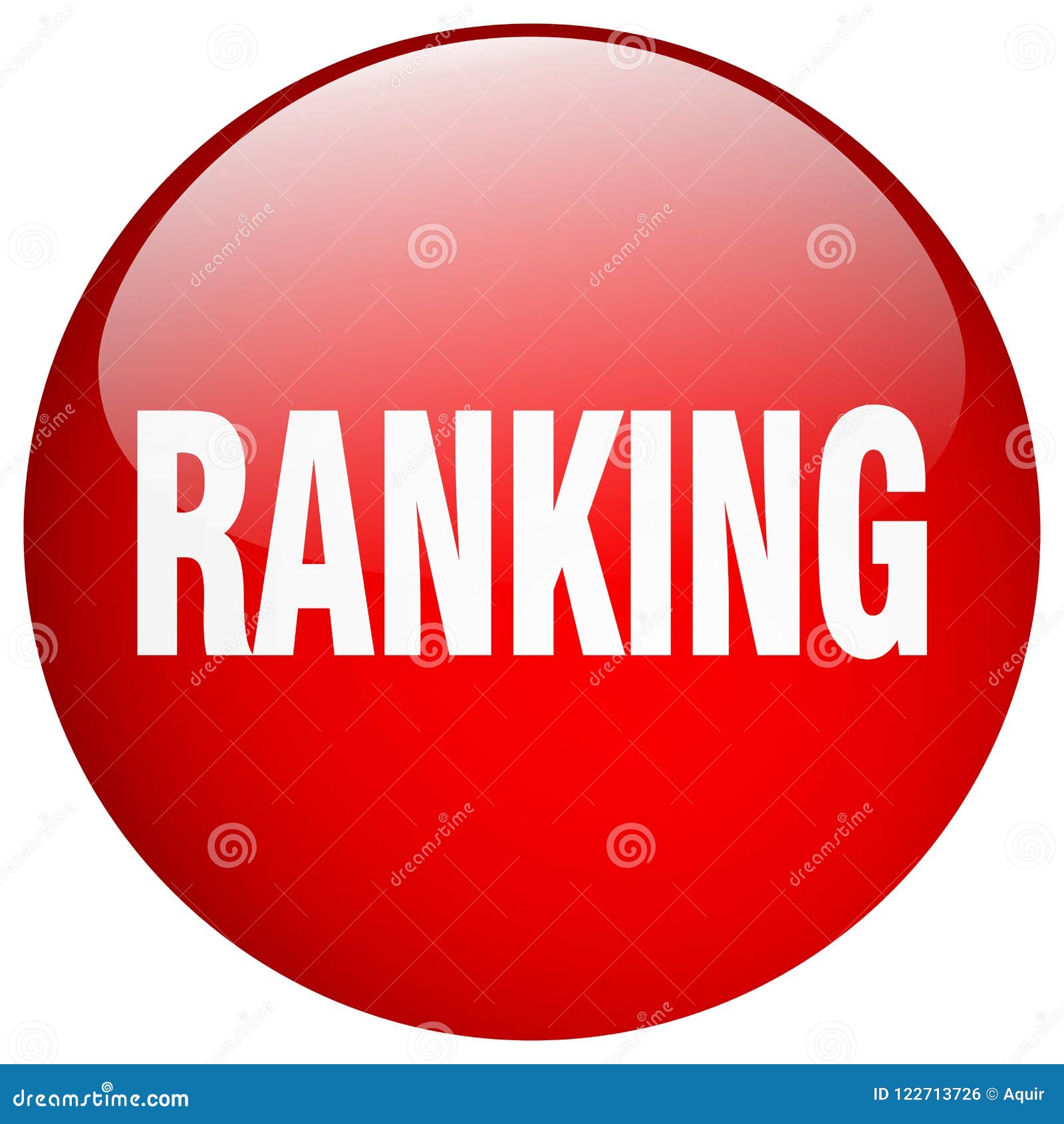 Ranking button stock vector. Illustration of insignia - 122713726