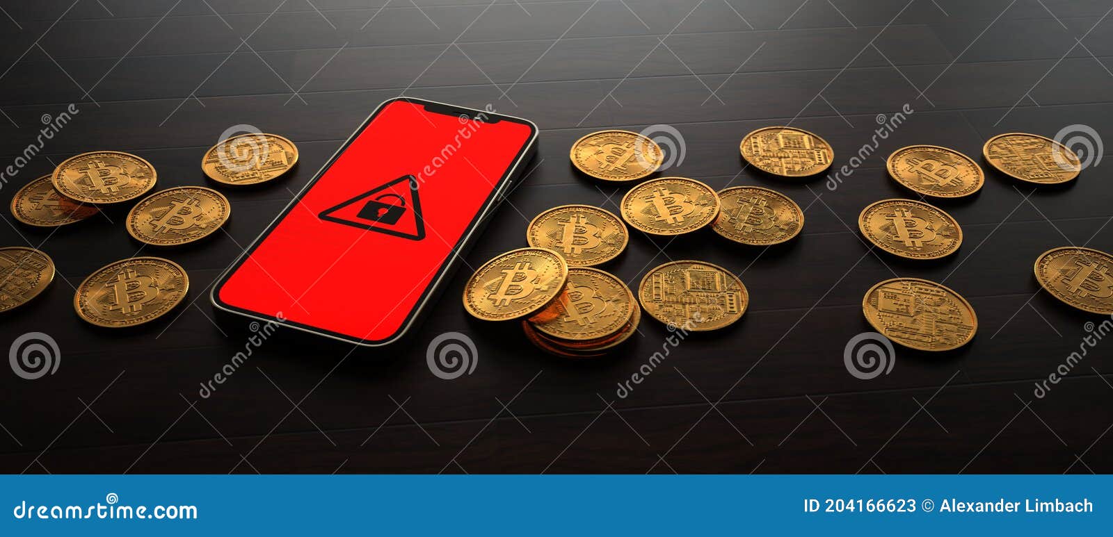 Ransom Malware Bitcoin Payment Stock Illustration - Illustration of ...