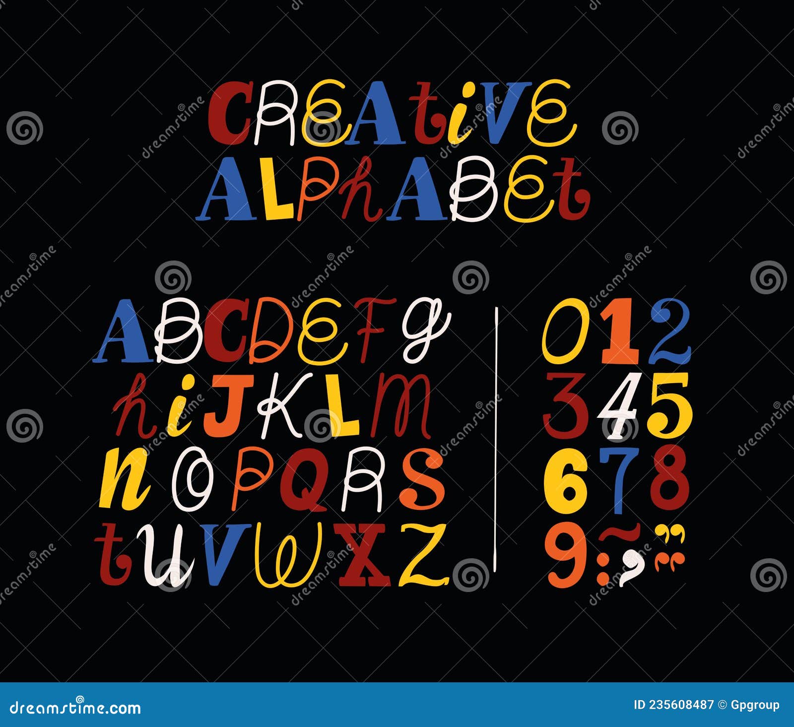 Ransom Note Alphabet Illustration Stock Illustration - Illustration of ...