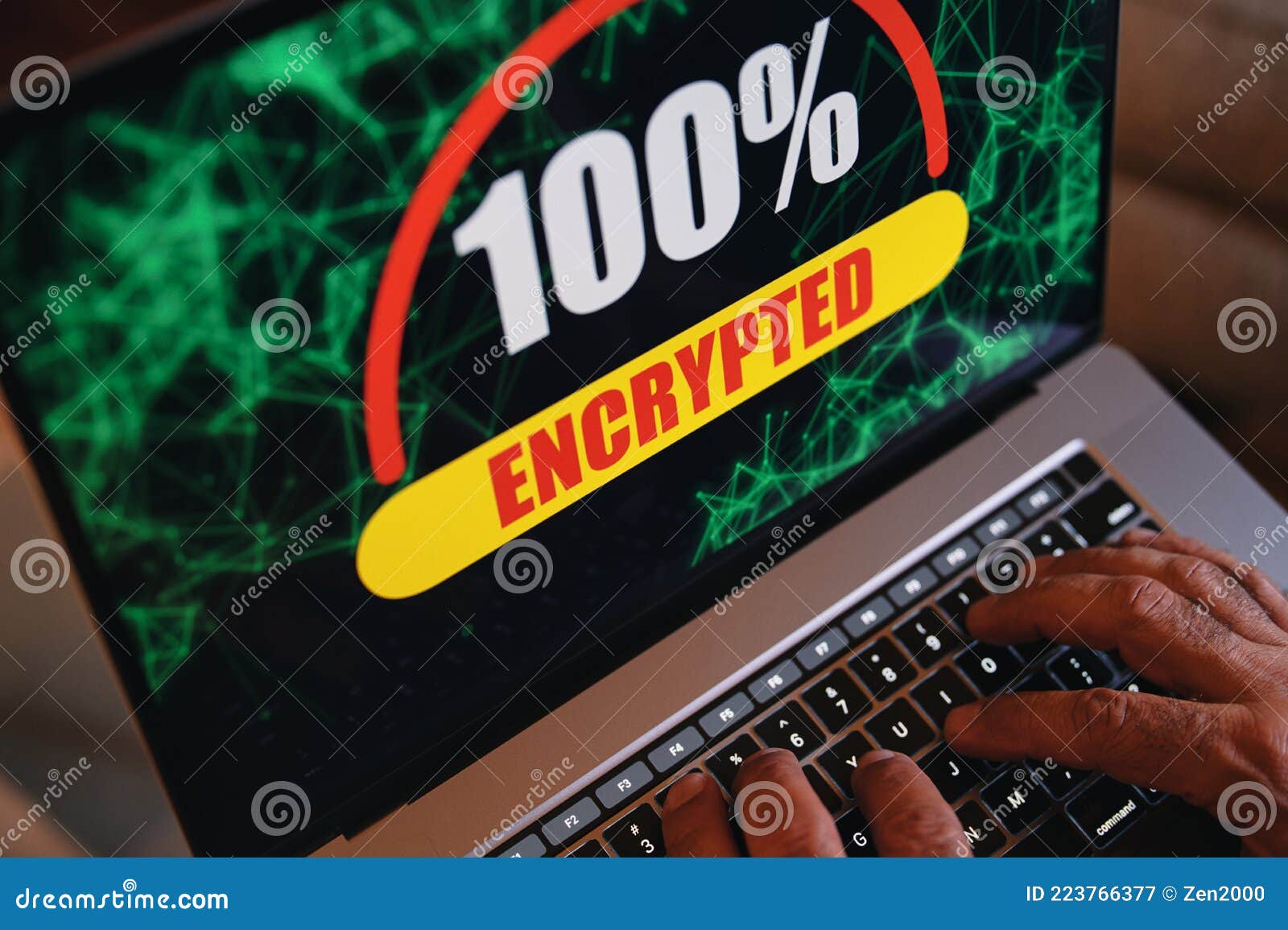 Ransom Ware, Red Alert Among User Activities Terms On Green Digital ...