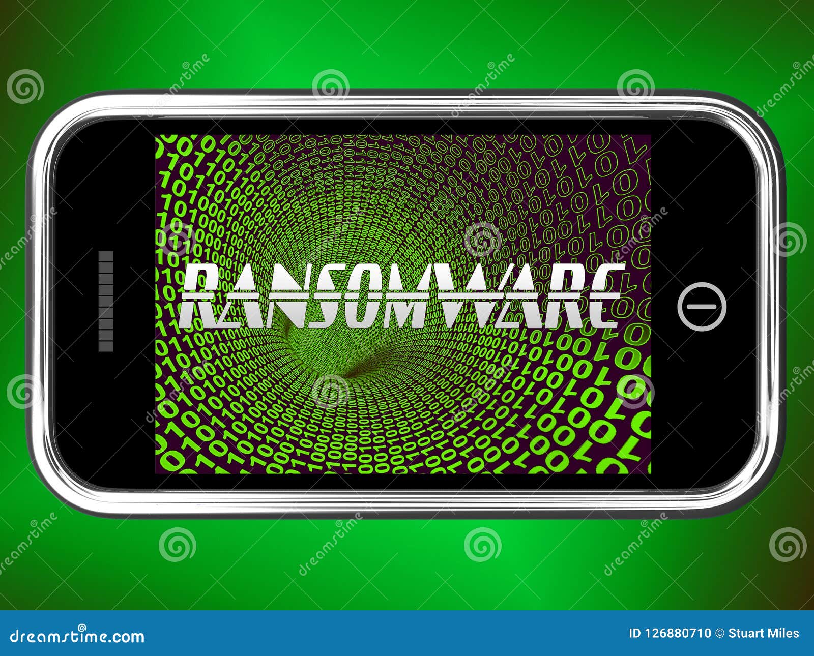 Ransom Ware Extortion Security Risk 3d Rendering Stock Illustration ...