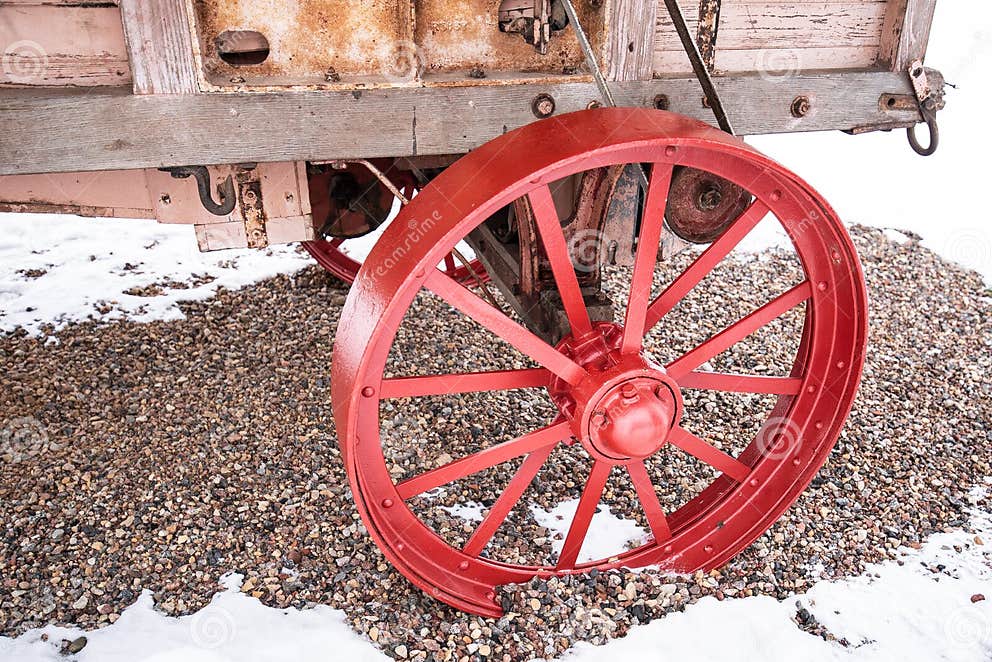 Ransomes Sims and Jefferies Threshing Machine Stock Image - Image of ...