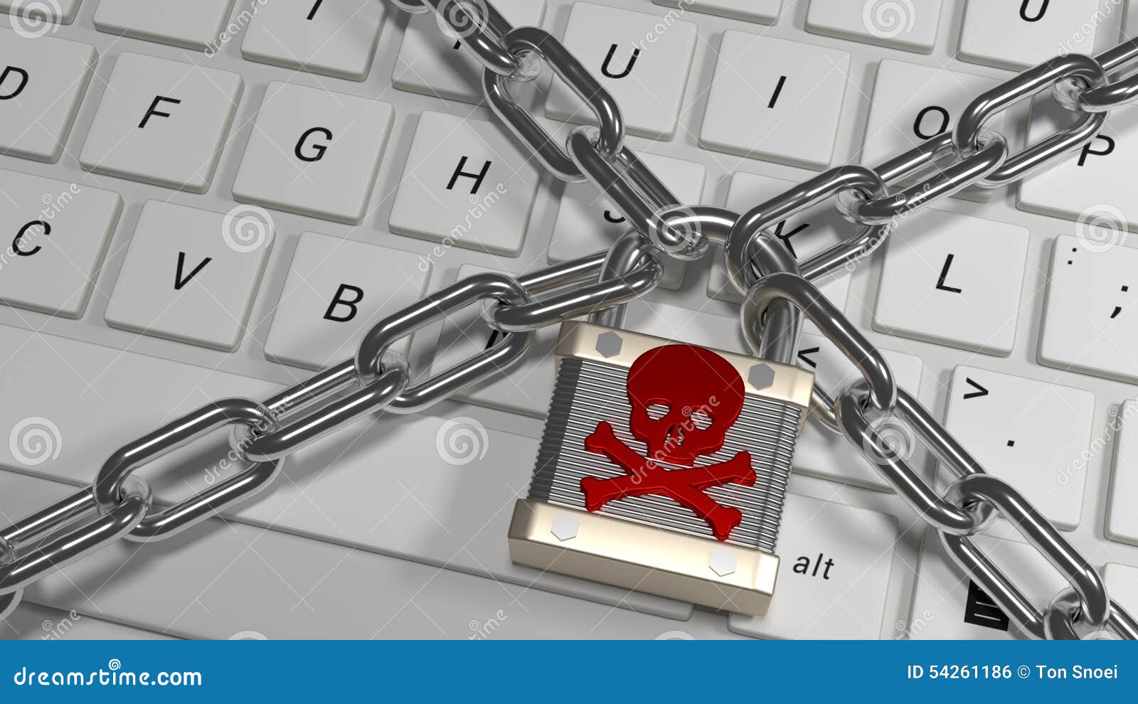 Ransomware stock de ilustración. Ilustración de paga - 54261186