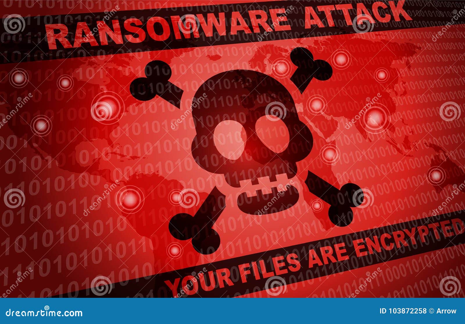 Ransomware Cartoon Vector | CartoonDealer.com #210012587