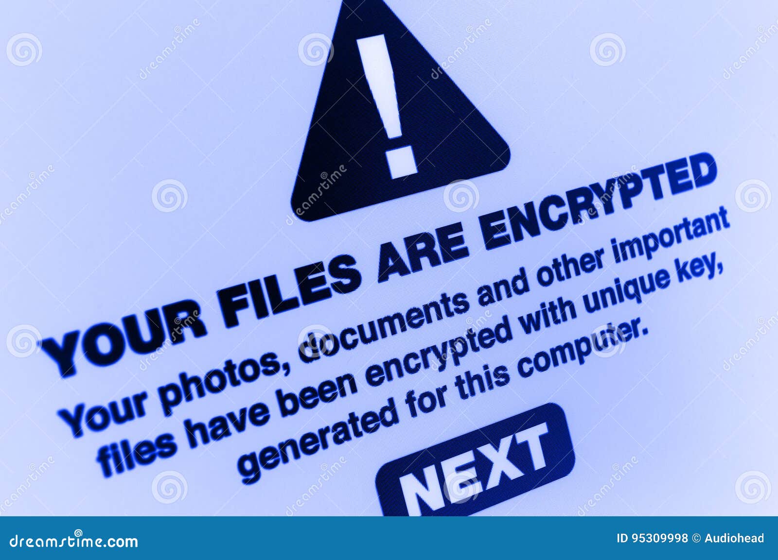 Ransomware stock photo. Image of computer, encryption - 95309998