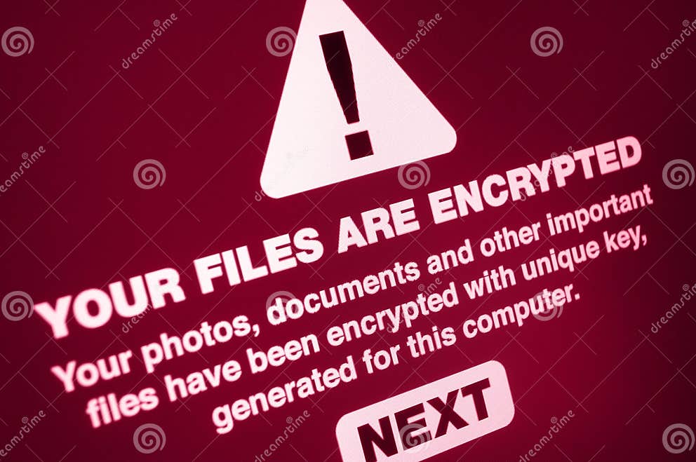 Ransomware stock photo. Image of security, cybercrime - 96376908