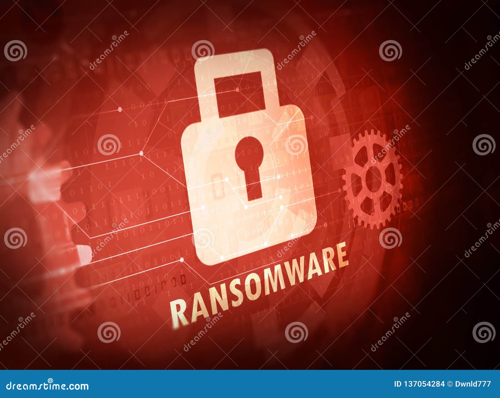 Ransomware Threat Illustration Stock Photography | CartoonDealer.com ...