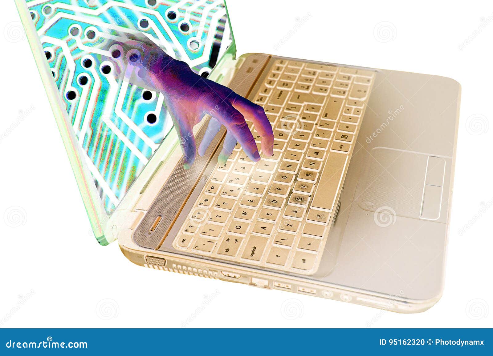 Ransomware Cyber Attack Danger Stock Photo - Image of hijack, attack ...