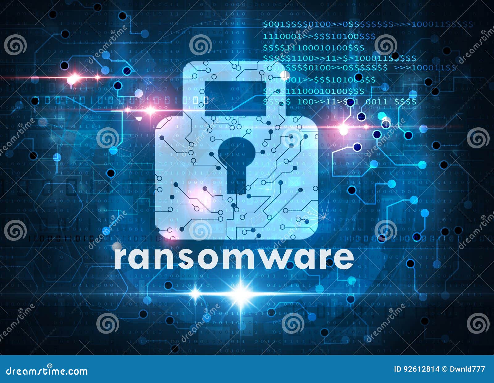Ransomware攻击cybersecurity概念 库存例证 - 插画 包括有 防火墙, 屏幕: 92612814
