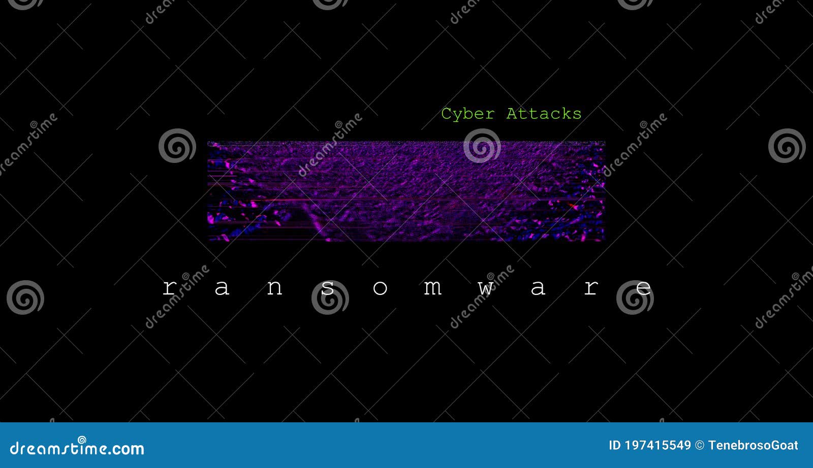 Ransomware Poster Design, Danger. Illustration. Computing. Harmful ...