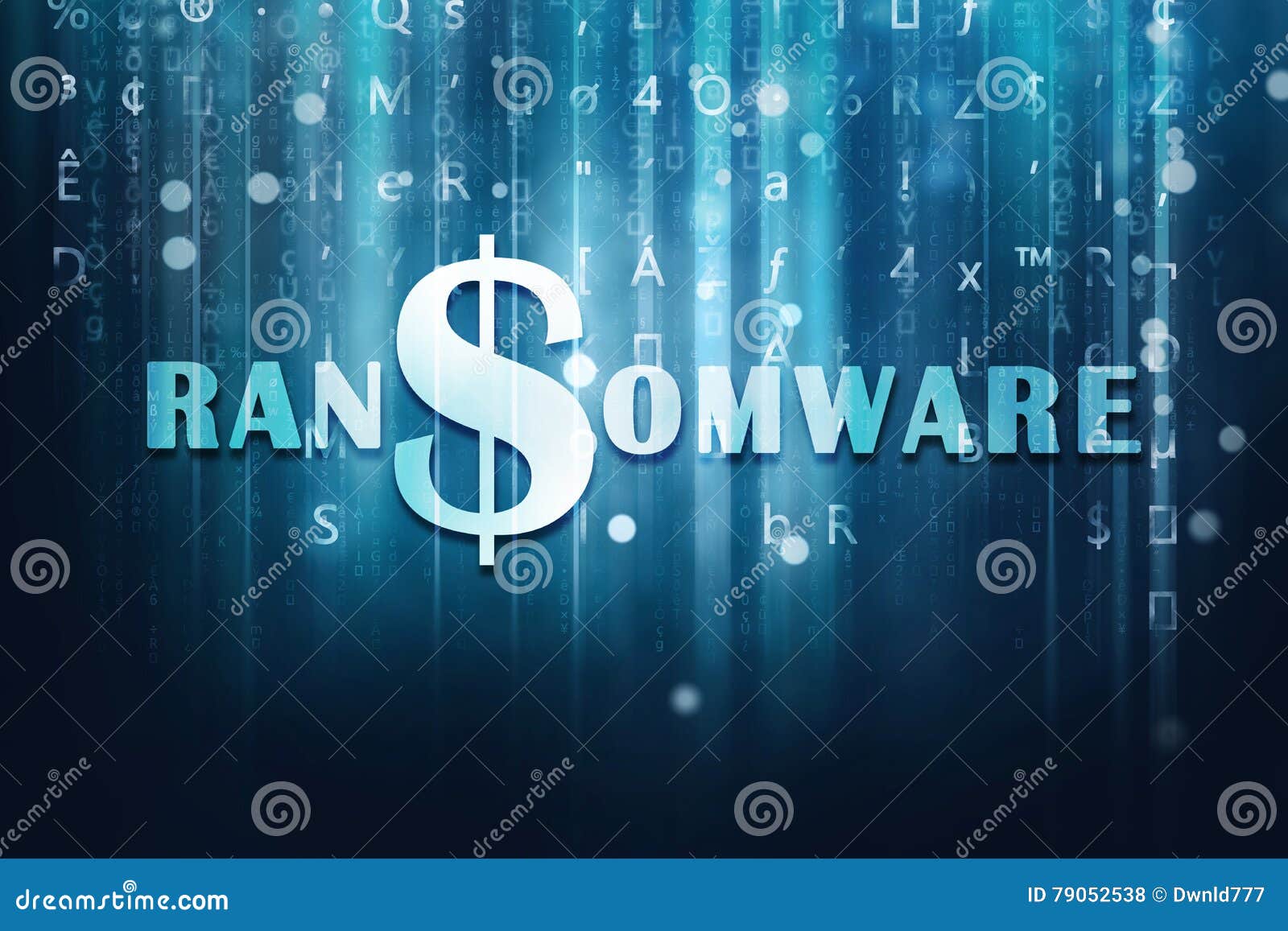 Ransomware stock illustration. Illustration of design - 79052538