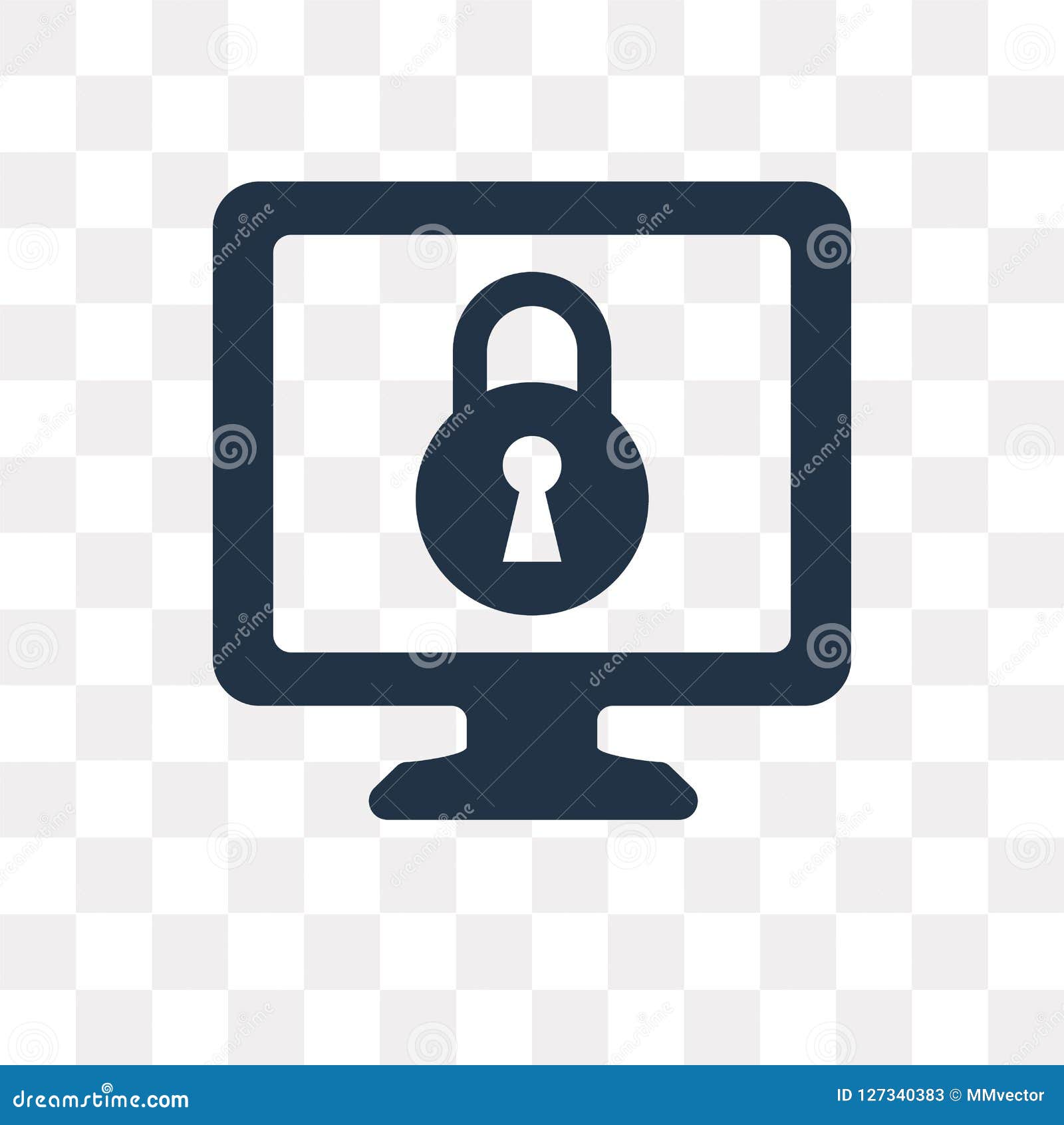 Ransomware Vector Icon Isolated on Transparent Background, Ransomware ...
