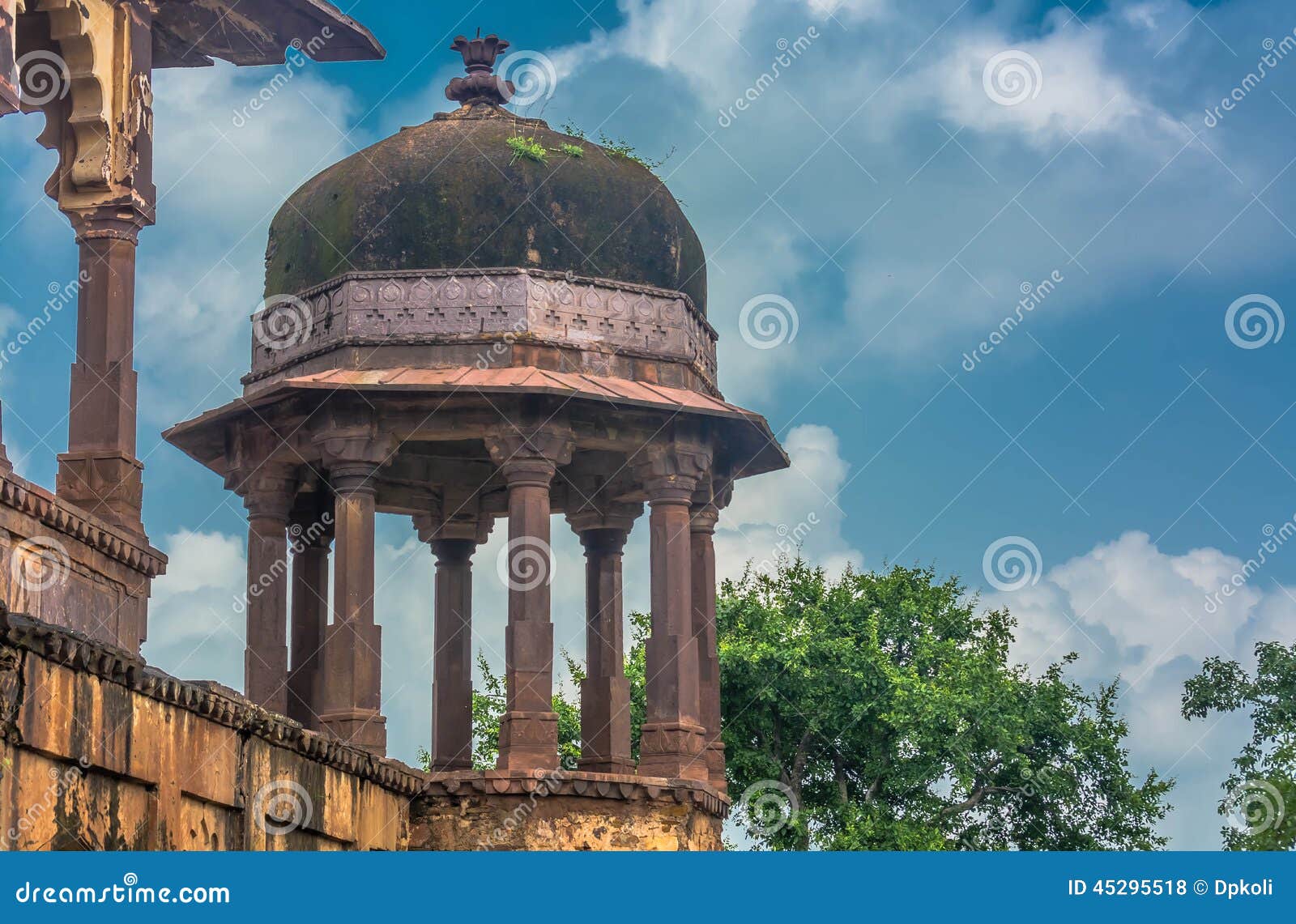 Ranthambhore fort stock photo. Image of daylight, fort - 45295518