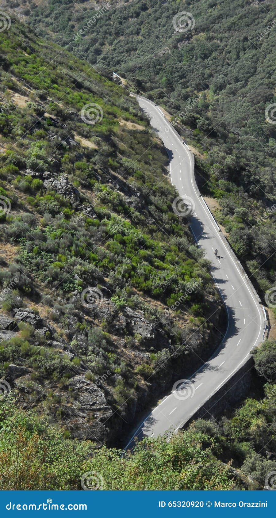 Raod from up stock photo. Image of view, road, freedom - 65320920
