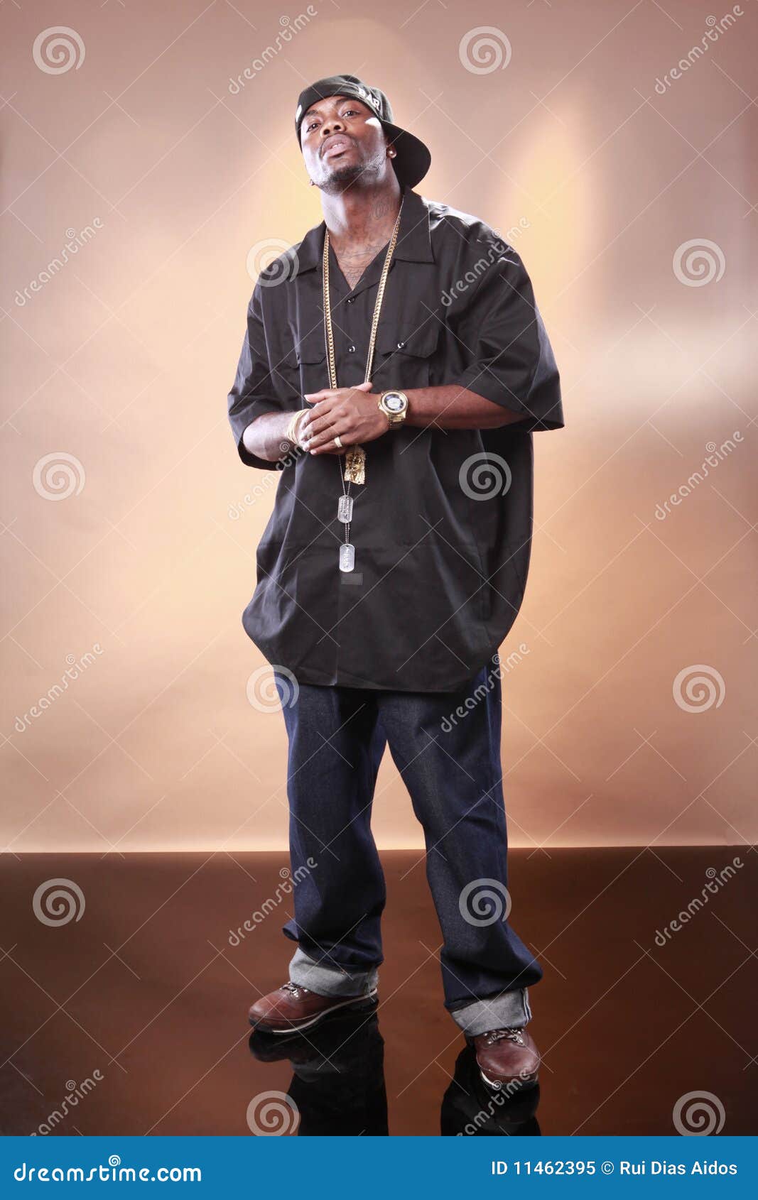 Rap Artist Christopher Smith Stock Image - Image of mike, concert: 11462395