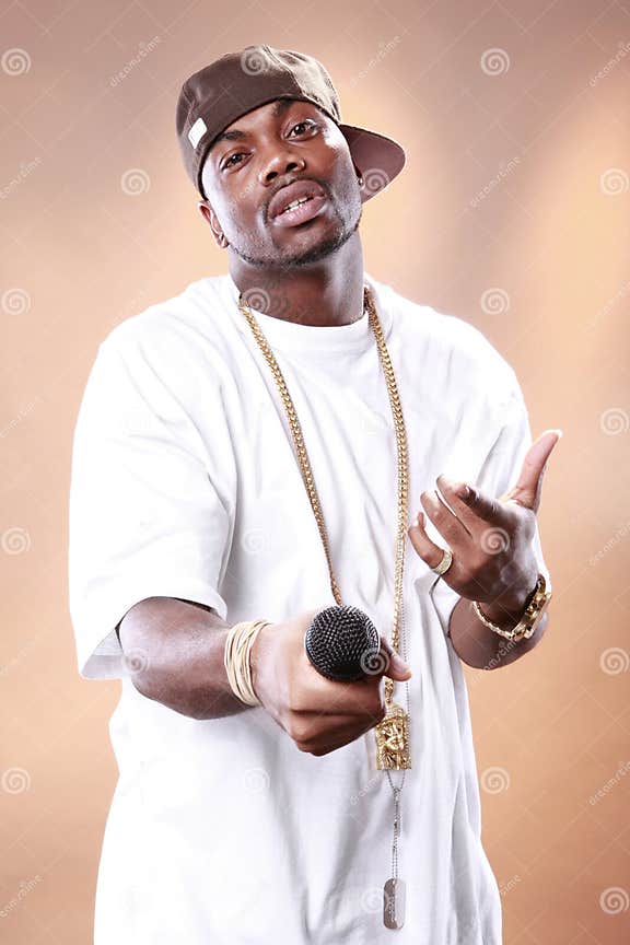 Rap Artist Christopher Smith Stock Photo - Image of musical, musician ...