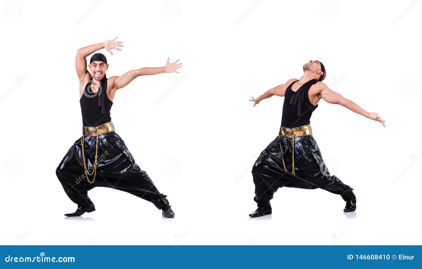 The Rap Dancer Isolated on the White Stock Photo - Image of aerobics ...