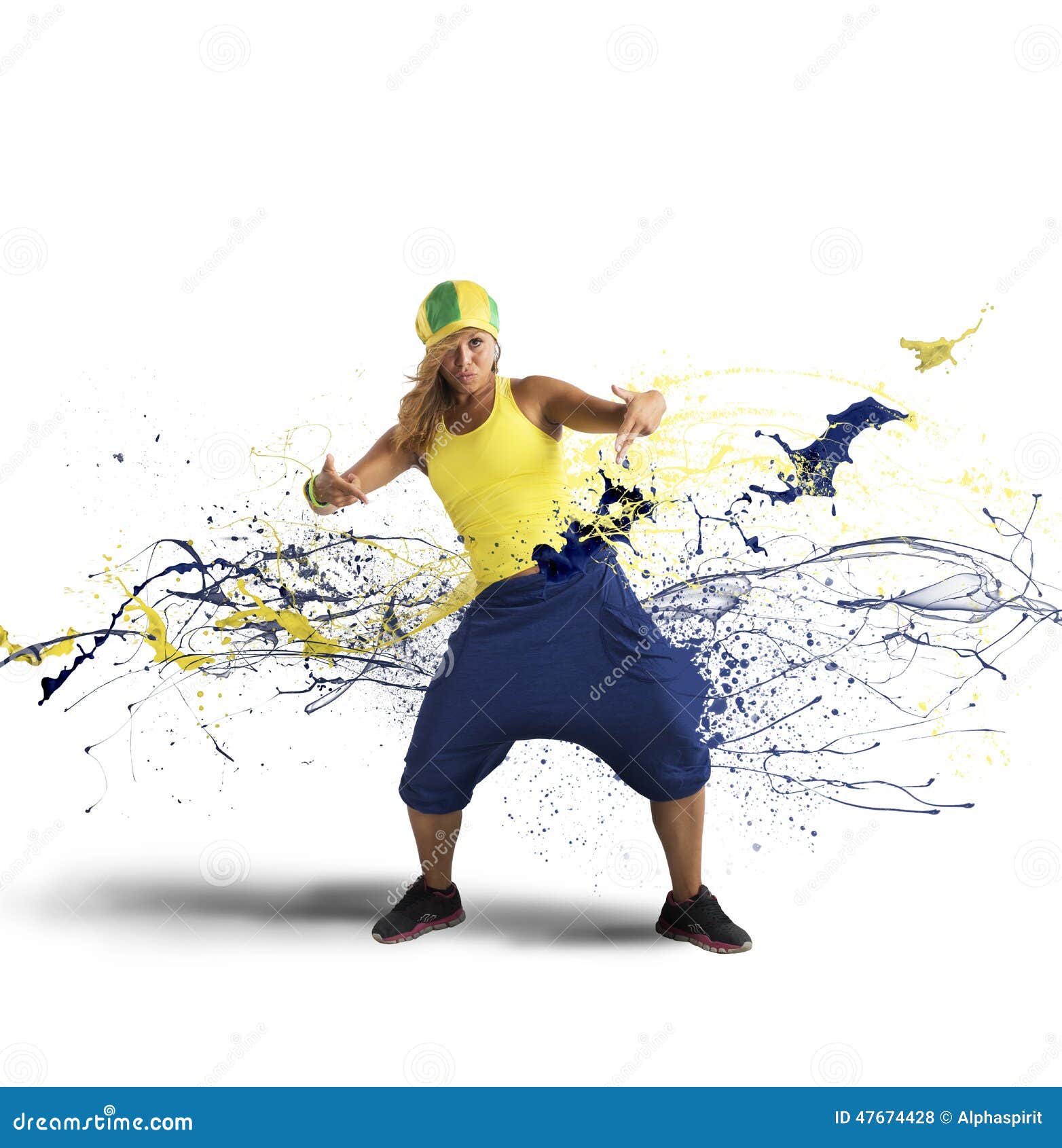 Rap dancer stock photo. Image of motion, modern, exercise - 47674428