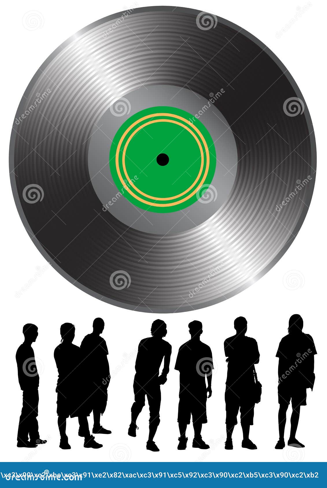 Rap music stock vector. Illustration of retro, dancing - 10202504