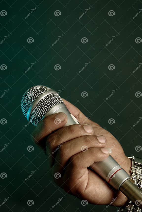 Rap singer stock photo. Image of microphone, male, hand - 1071490
