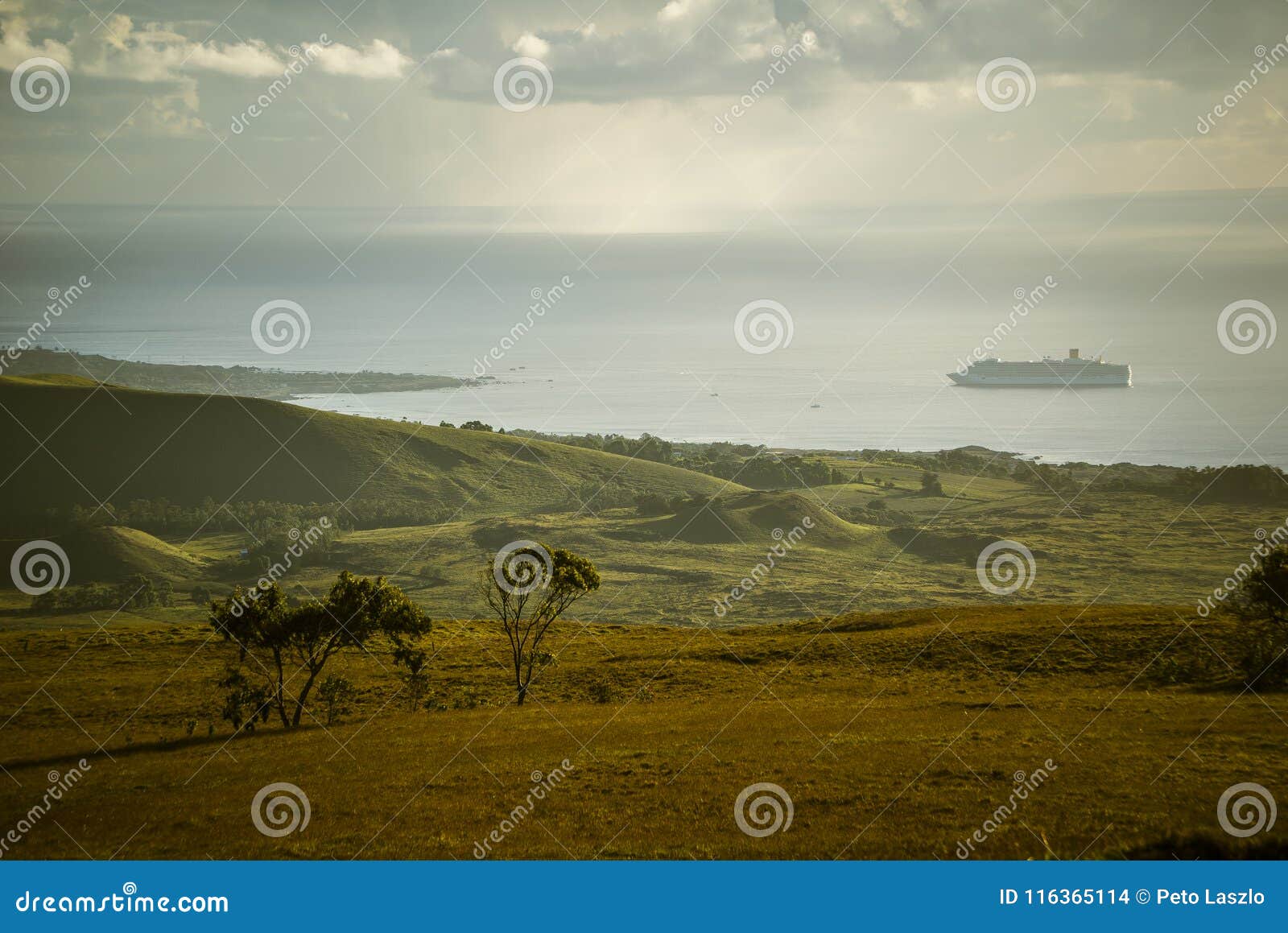 Rapa Nui Moai Statues Easter Island Stock Photo - Image of archaeology ...
