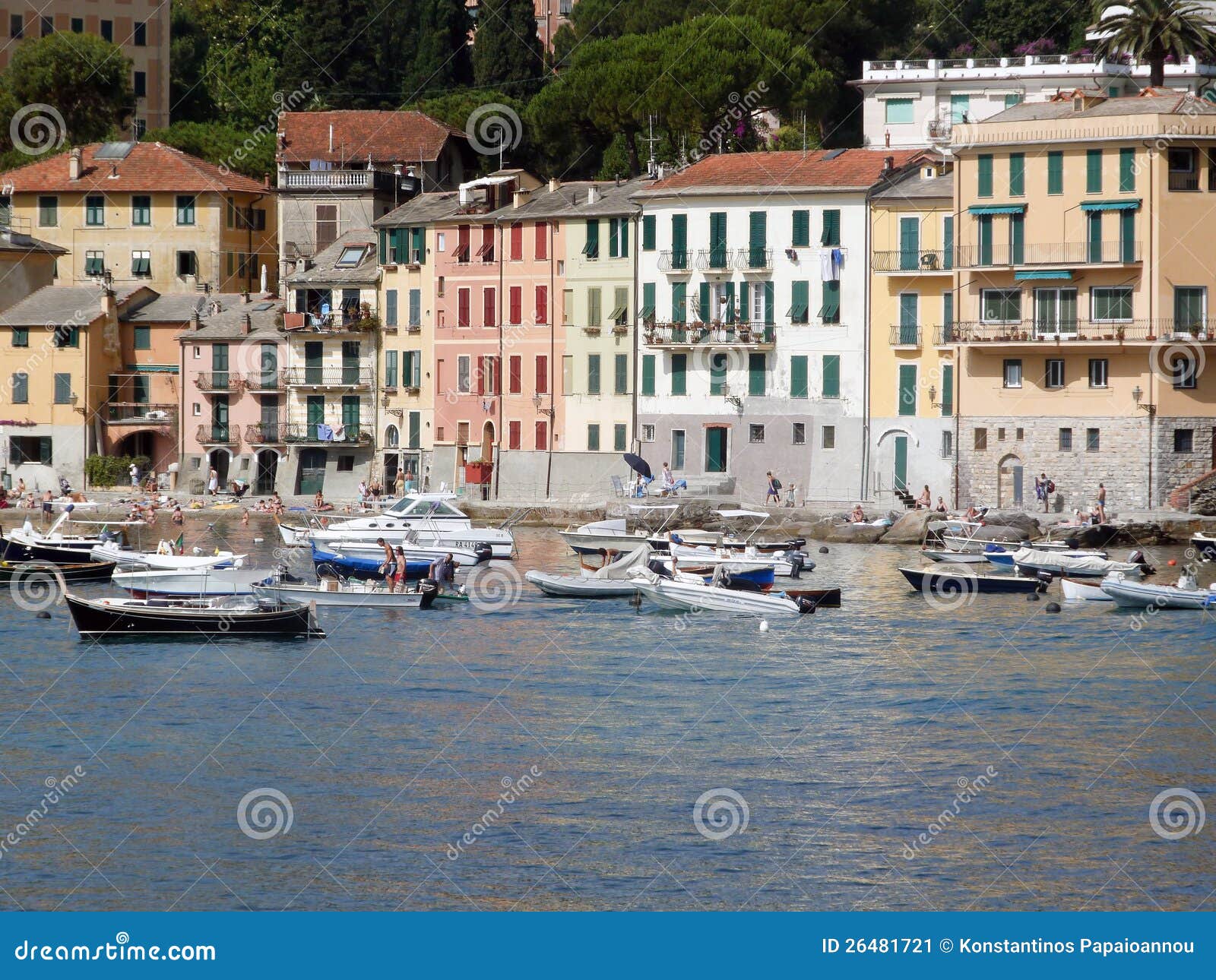 Rapallo in Italy editorial photo. Image of vacations - 26481721