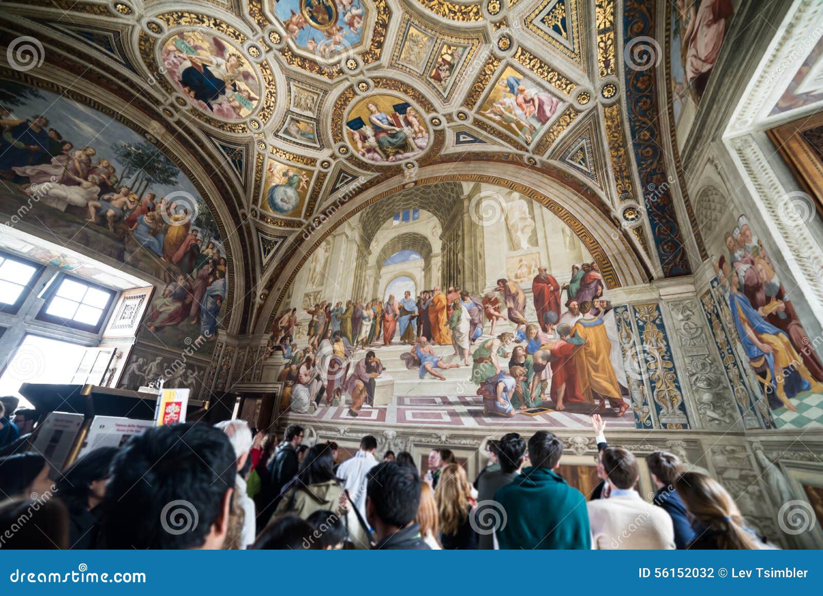 Raphael Rooms (Stanze Di Raffaello) Detail, Vatican, Rome Editorial ...