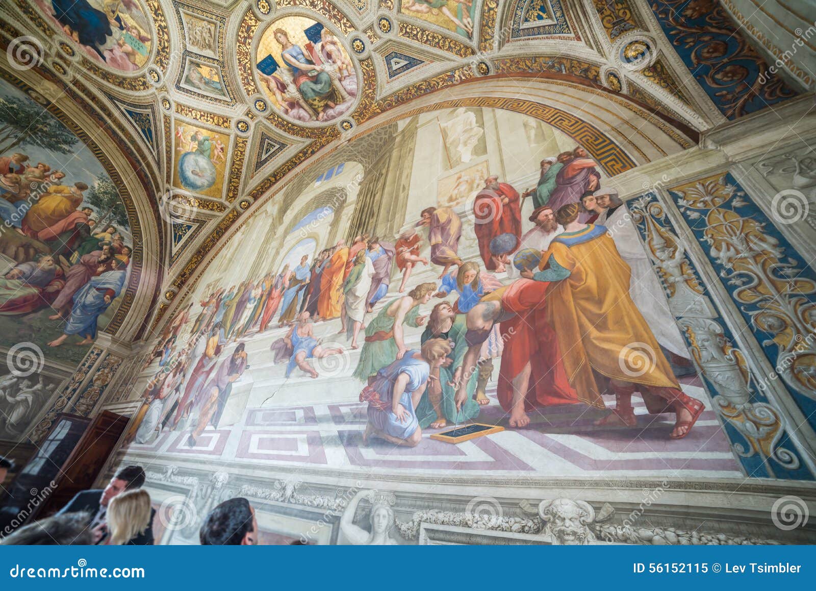 Raphael Rooms editorial image. Image of painting, landmark - 56152115