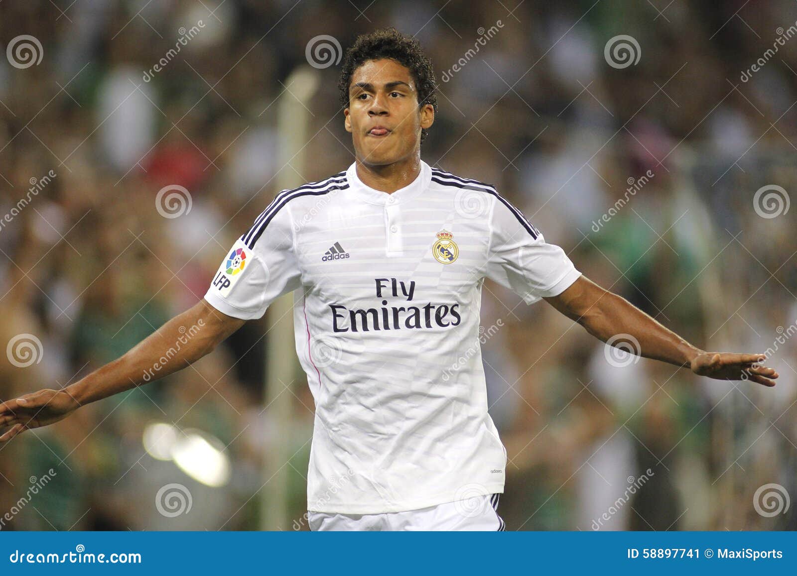 Raphael Varane De Real Madrid Foto editorial - Imagen de liga ...